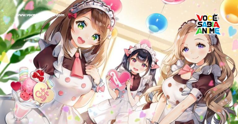 Maid Cafe Virtual está chegando | Você Sabia Anime