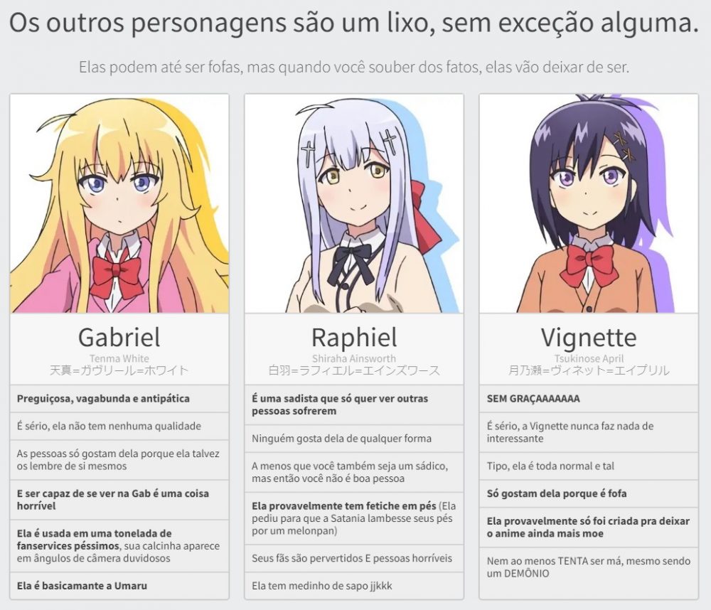 Otaku faz Site dedicado a sua Waifu | Você Sabia Anime