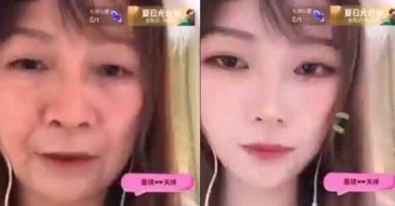 Streamer Chinesa esquece de Ligar o Filtro e Revela Rosto Real | Você ...